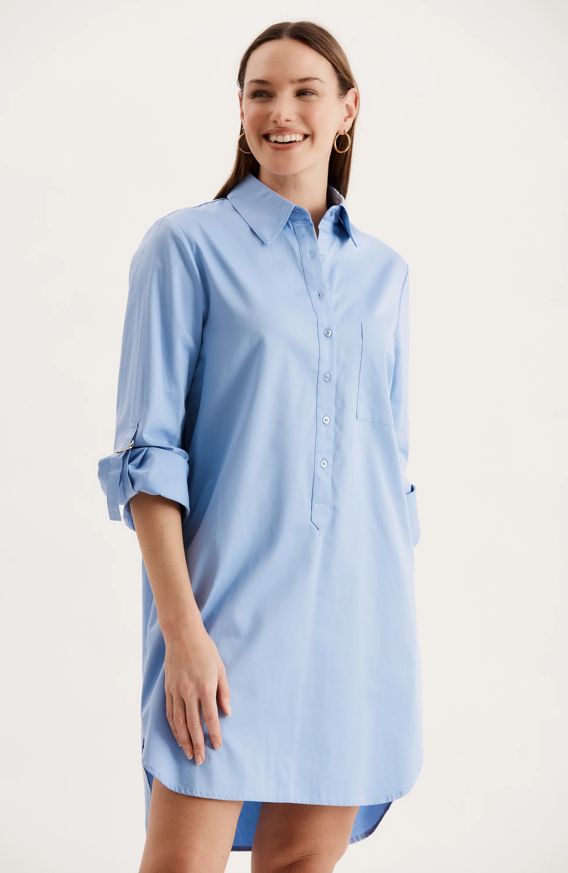 Emmaline Shirtdress – Island Proper